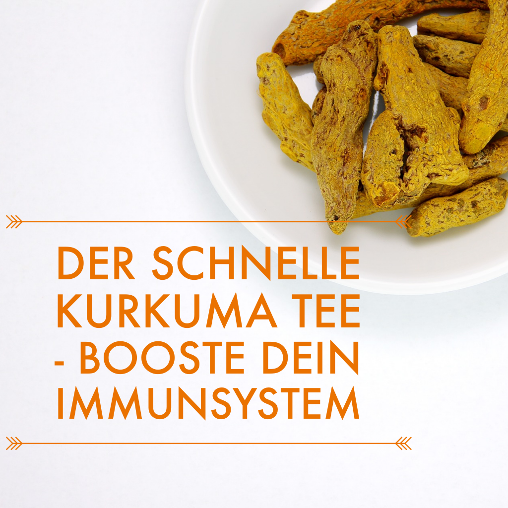 Der schnelle Kurkuma Tee - booste Dein Immunsystem — Wolfgang Riedl